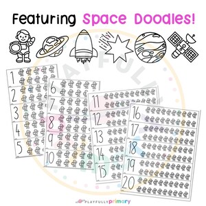 Space Hole Punch Fine Motor Skill Activity, Outer Space Preschool Theme ...