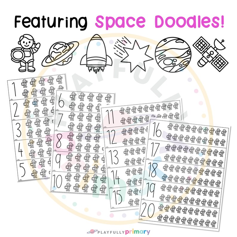 Space Hole Punch Fine Motor Skill Activity, Outer Space Preschool Theme ...