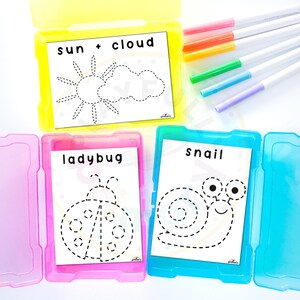 Spring Tracing Worksheets for Preschool, Spring Homeschool Printable ...