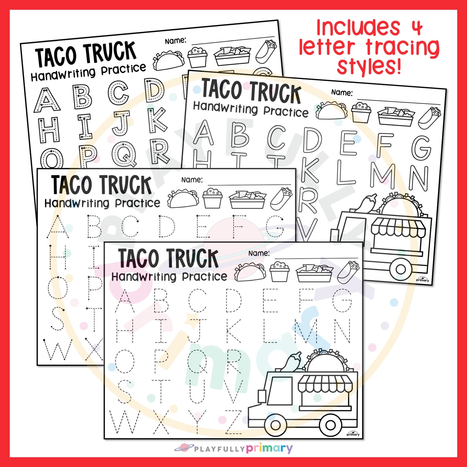 Cinco De Mayo Alphabet Tracing Printable Handwriting Worksheet ...