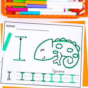 Alphabet Handwriting Practice - Alphabet Tracing and Coloring Book ...