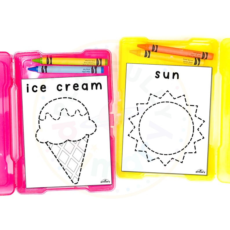 Summer Activities for Kids Printable, Summer Tracing Worksheets for ...