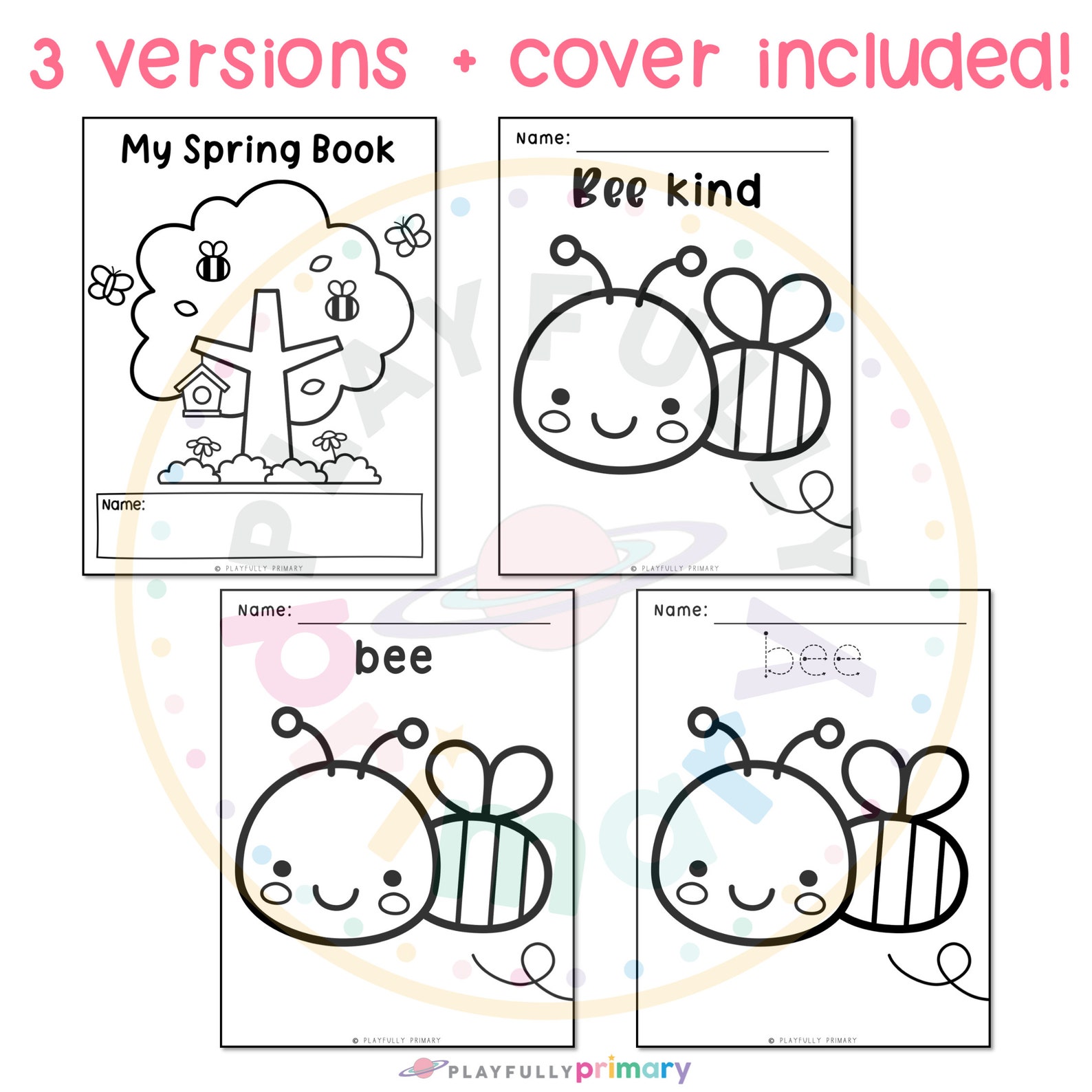 Spring Fine Motor Craft - Spring Preschool Activities - Spring Q-tip ...