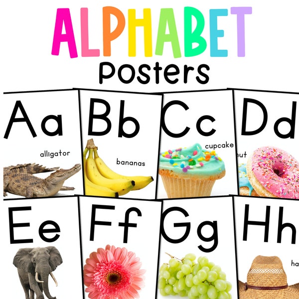 Printable Alphabet - Etsy