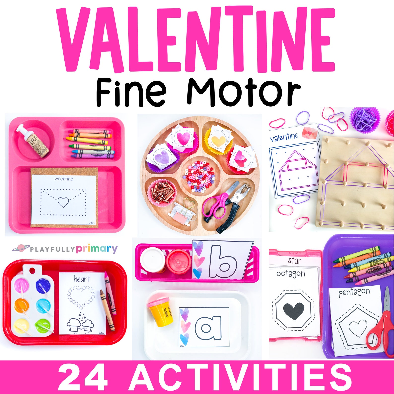 Fine Motor Activities Bundle | Preschool & Pre-k Fine Motor Skills ...