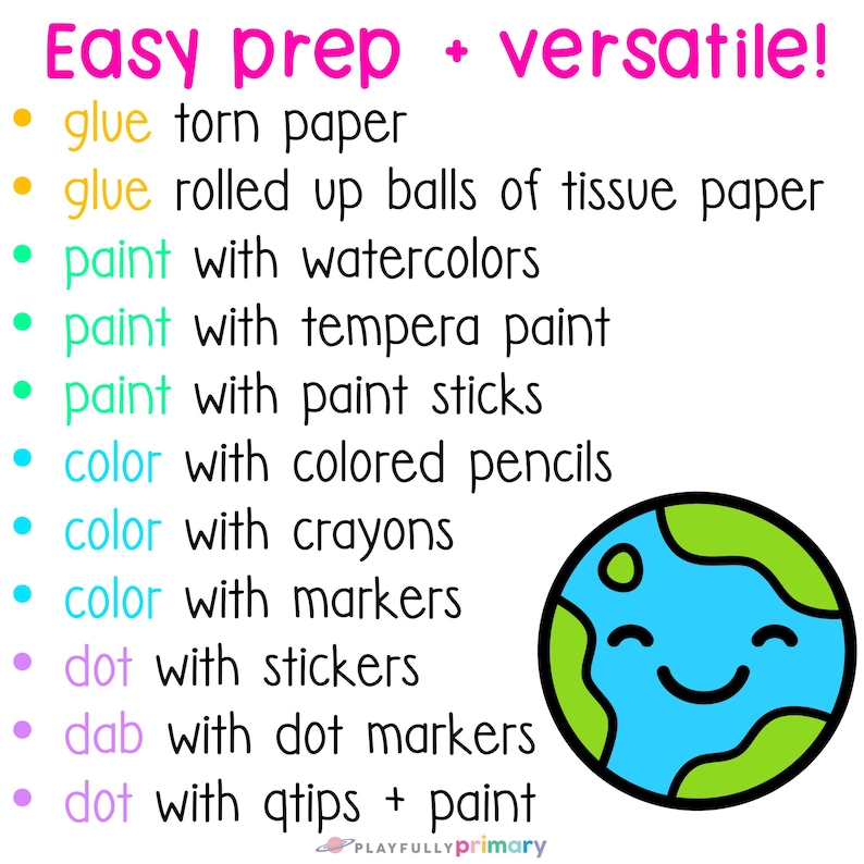 Earth Day Crafts for Kids Printable Activities | Earth Day Unit Study ...