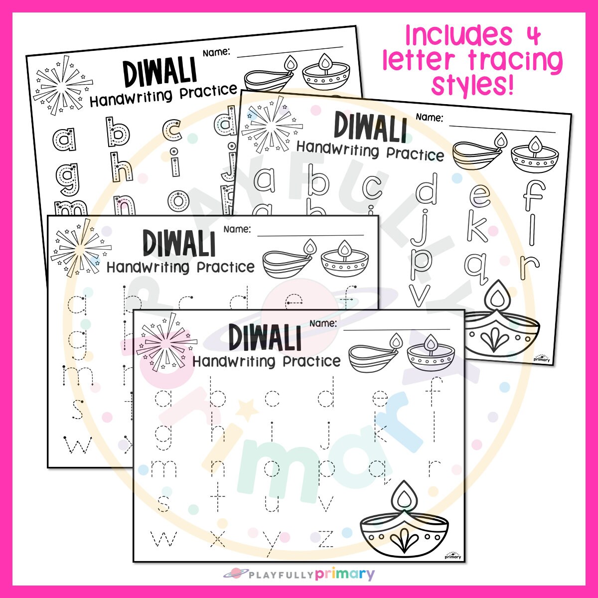Diwali Coloring Pages for Kids Diwali Activity Book Printables, Diwali ...