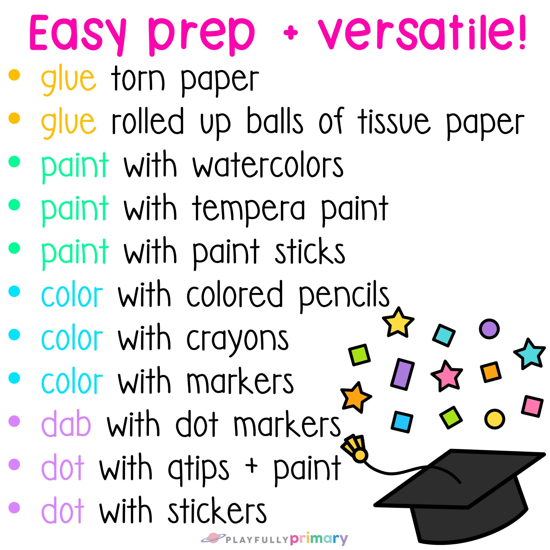 Preschool Graduation Crafts, Kindergarten Graduation Craft Template ...