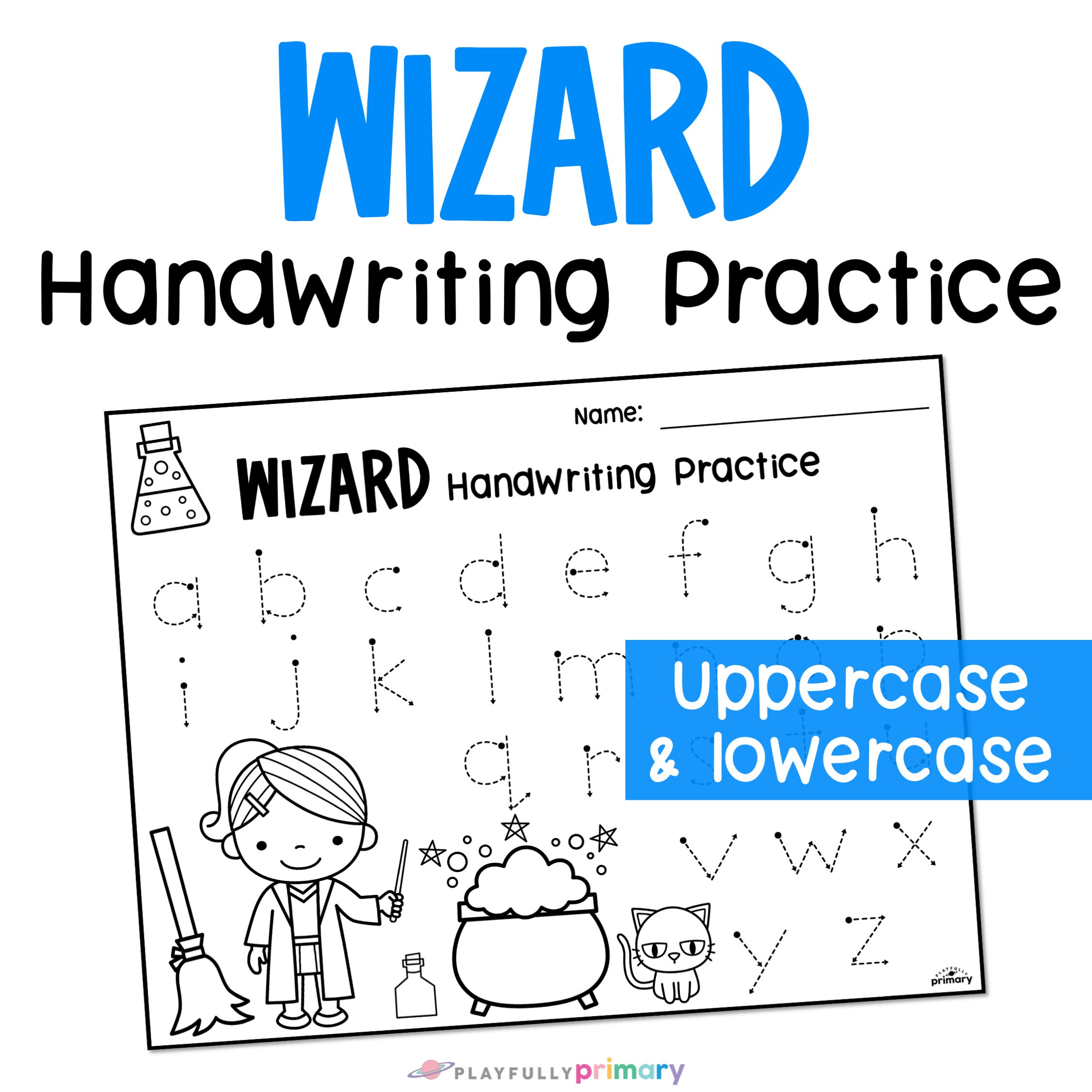 Halloween Handwriting Worksheet, Halloween Worksheets for Kindergarten ...