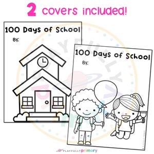 100th Day of School Craft Printable, 100 Days of School Activities for ...