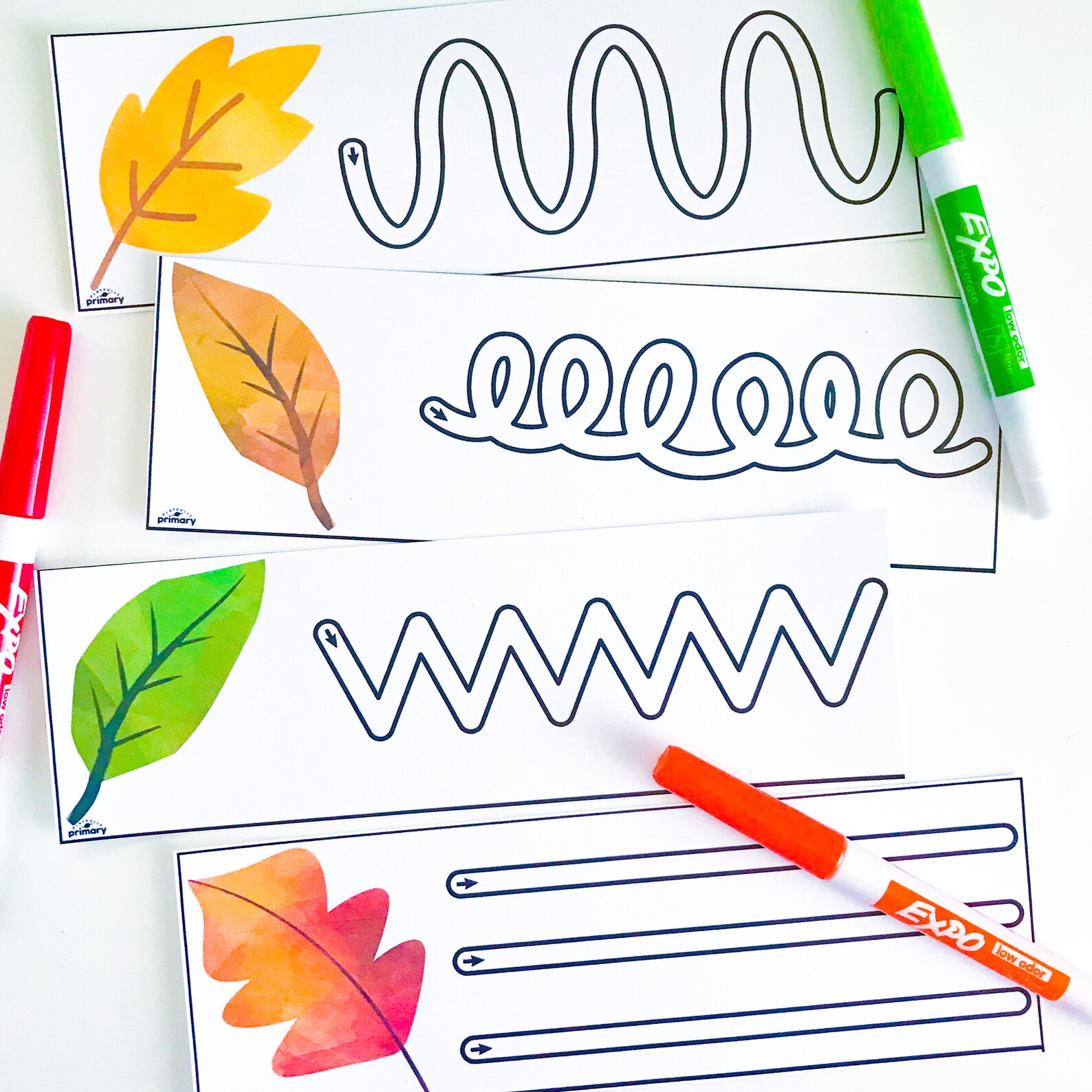 Fall Fine Motor Activities, Fall Preschool Crafts Printables, Autumn ...