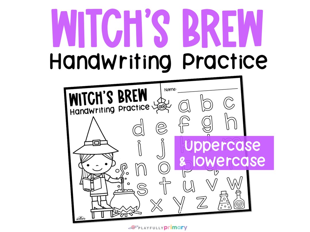 Witch's Brew Potion Printable, Witch Coloring Page, Halloween ...