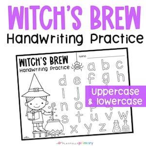 Witch's Brew Potion Printable, Witch Coloring Page, Halloween ...