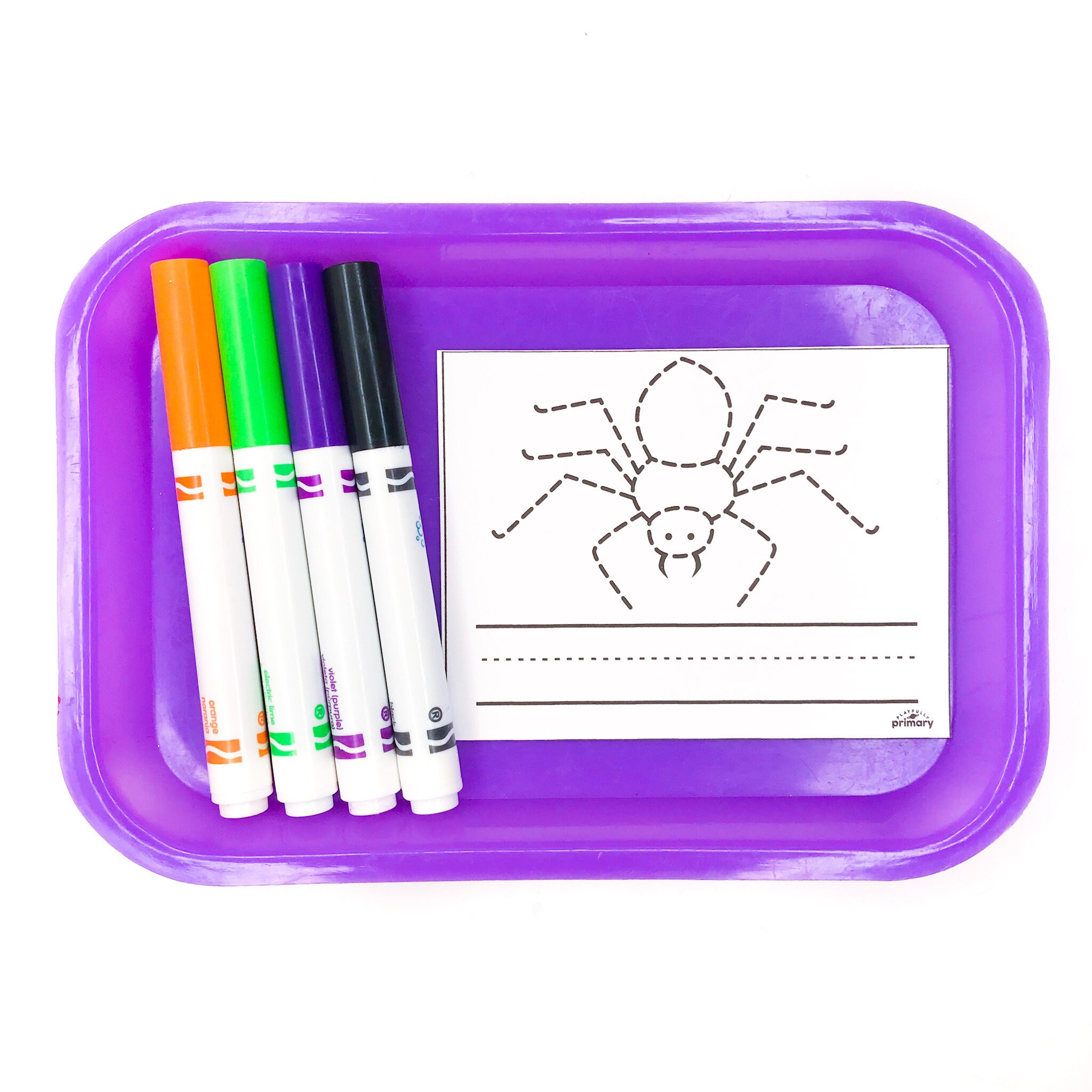 Halloween Tracing Practice Tracing Worksheets Halloween Printable Kids ...