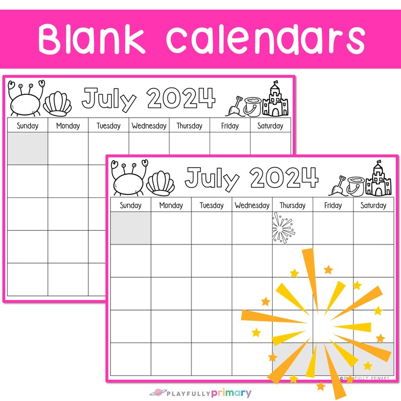 July Calendar 2024 Printable Calendar Tracing Worksheets, Calendar ...