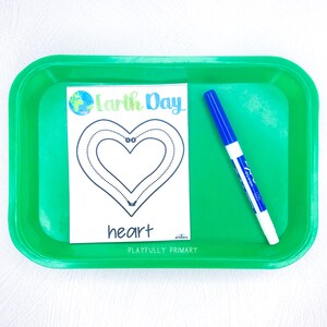 Earth Day Homeschool Printables Kindergarten + Earth Day Preschool ...