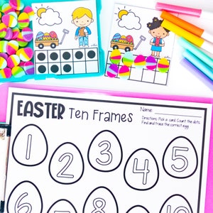 Easter Preschool Curriculum Unit Theme Activities, Easter Homeschool ...