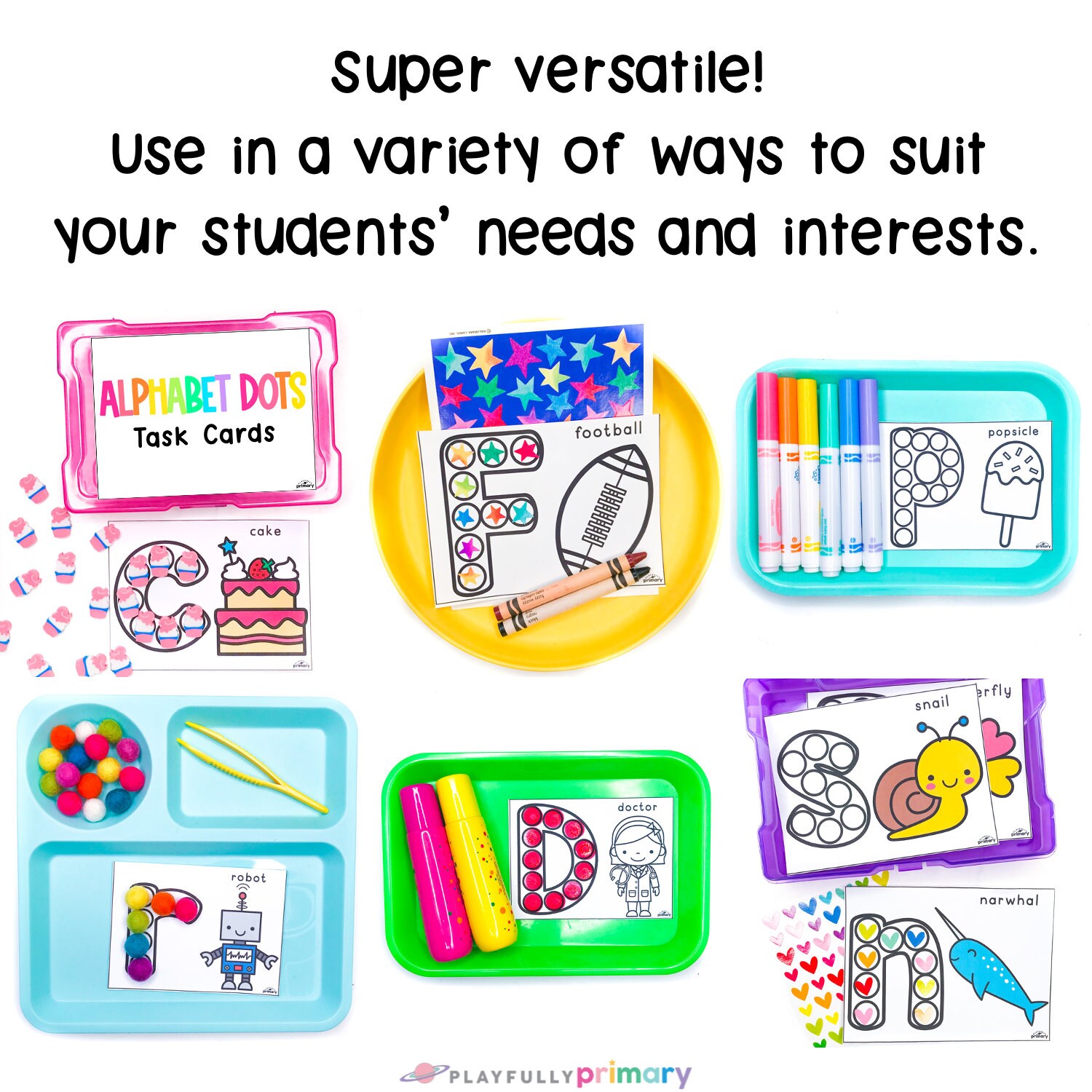 Dot Marker Printable Alphabet Task Cards Dot Marker Alphabet - Etsy