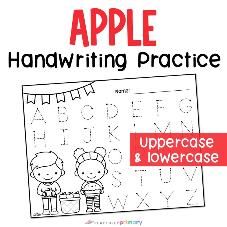 Fall Handwriting Practice, Fall Worksheets, Autumn Coloring Pages for ...