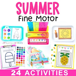 Fine Motor Activities Bundle | Preschool & Pre-k Fine Motor Skills ...