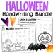 Halloween Handwriting Worksheet, Halloween Worksheets for Kindergarten ...