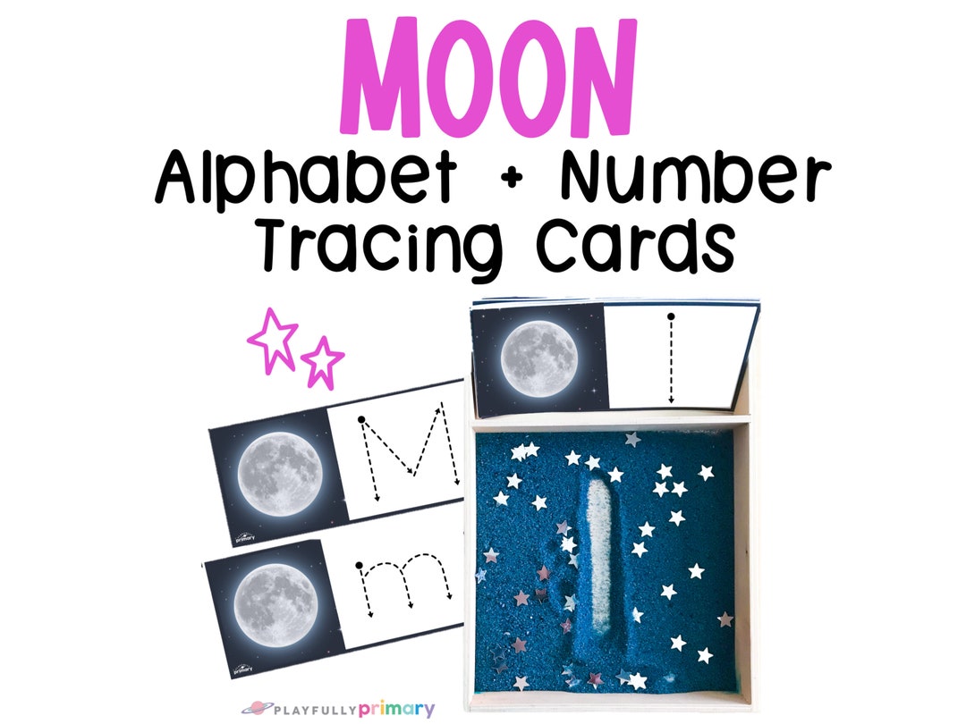 Outer Space Unit Study Activity, Moon Solar System Printable, Sensory ...