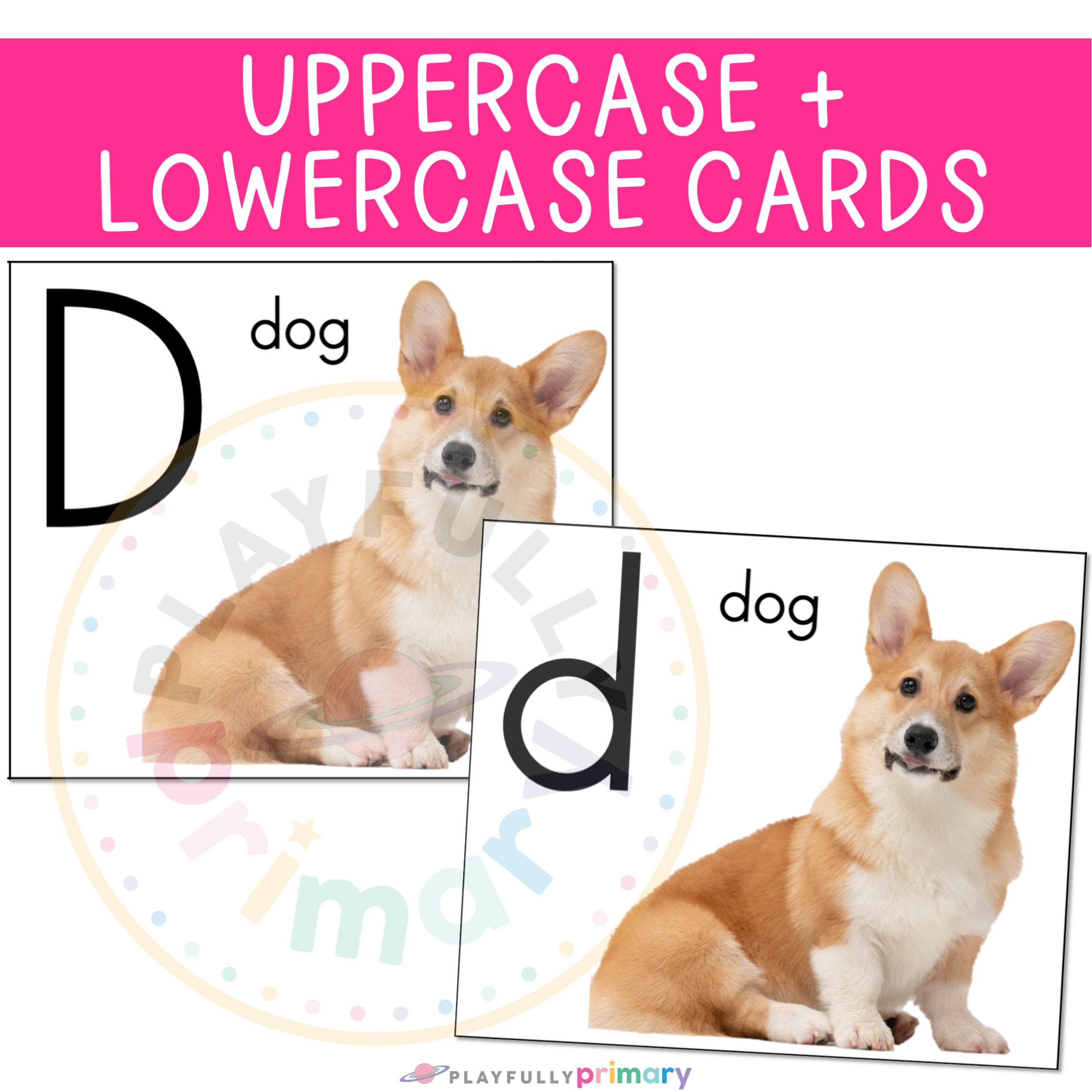 Alphabet Task Cards Printable for Preschool Pre-k Kindergarten | Letter ...