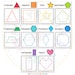 Geoboard Shape Cards, Printable Geoboard Pattern Templates ...