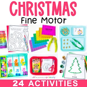 Fine Motor Activities Bundle | Preschool & Pre-k Fine Motor Skills ...