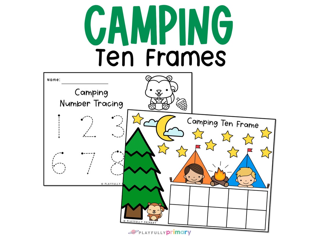 Kids Camping Activities, Camping Unit Study Math, Camping Theme Unit ...