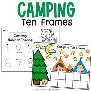 Kids Camping Activities, Camping Unit Study Math, Camping Theme Unit ...
