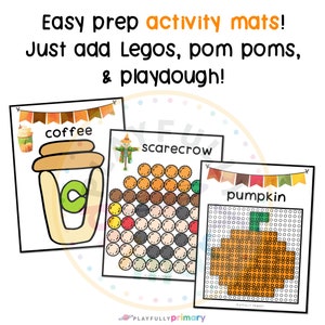 Fall Fine Motor Activities, Fall Preschool Crafts Printables, Autumn ...