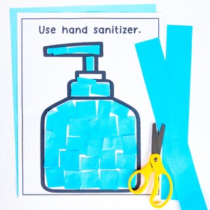 Germ Activities for Kids Printable Worksheets, Germs Coloring Page ...