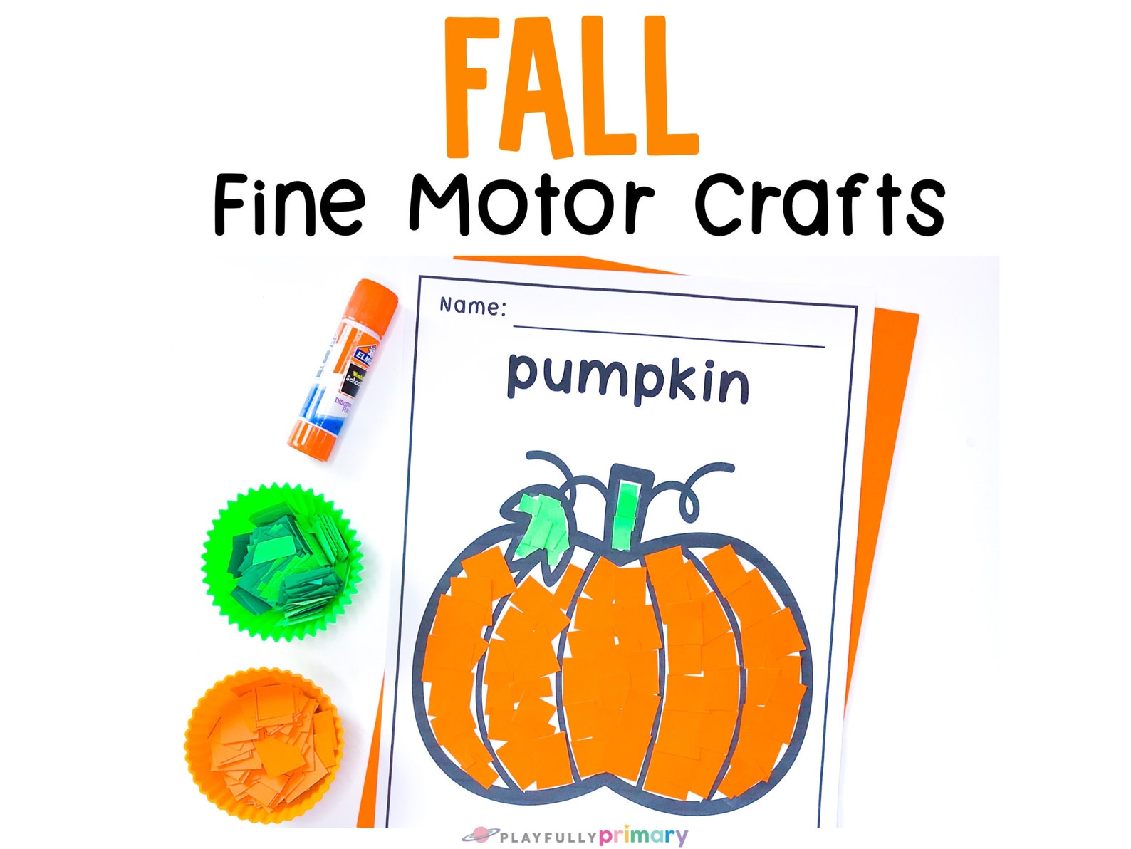 Fall Crafts for Kids Printable | Preschool Craft Templates for ...