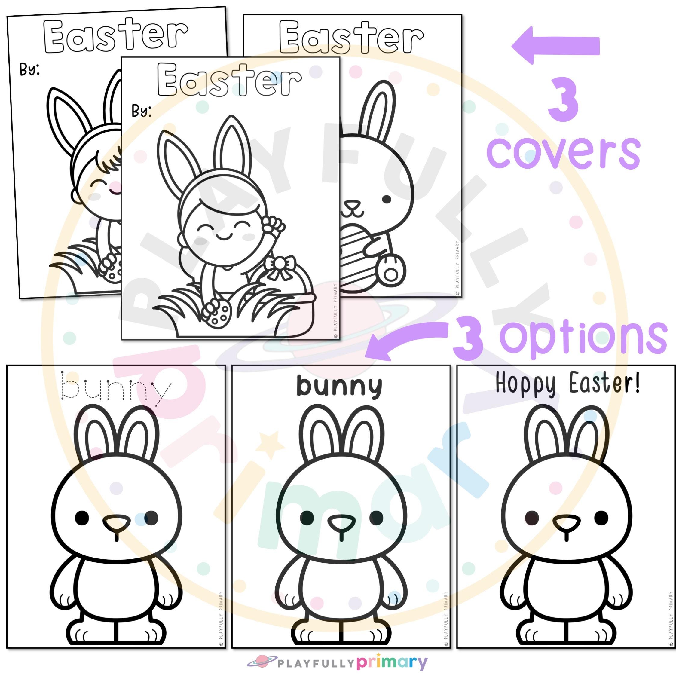 Printable Easter Crafts for Kids | Easy Preschool Craft Templates for ...
