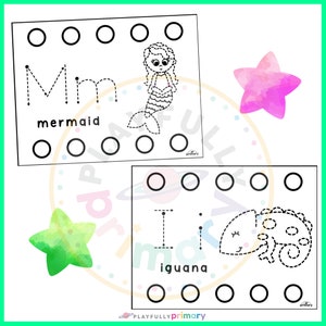 Alphabet Hole Punch Cards - Preschool Hole Punching Activity - Prek ...