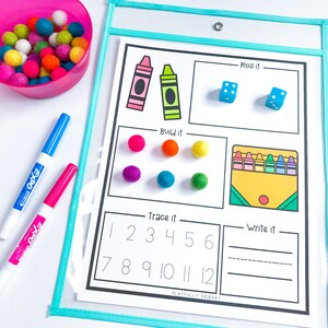 Homeschool Printable Kindergarten Worksheets and Center Activities ...