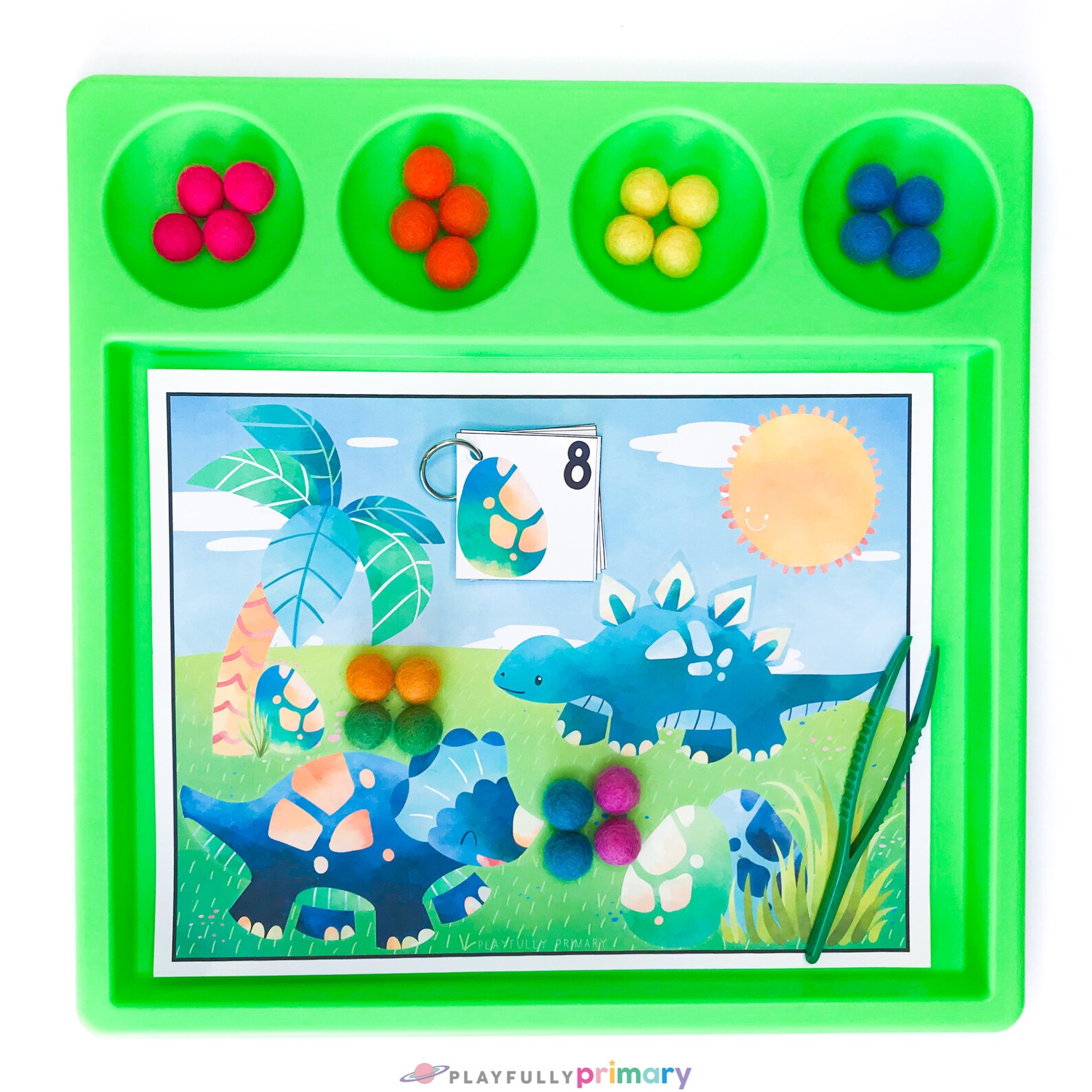 Dinosaur Counting Activities Preschool Counting to 10, Dinosaur ...