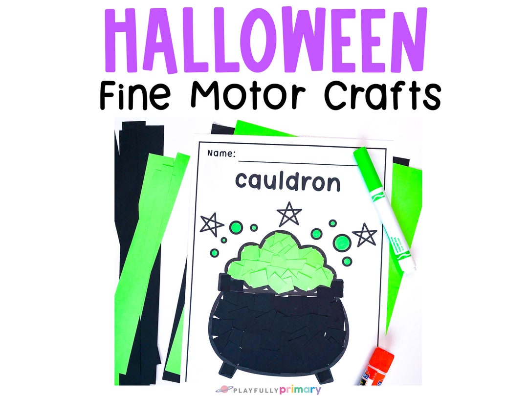 Halloween Printable for Preschool + Kindergarten, Homeschool Halloween ...