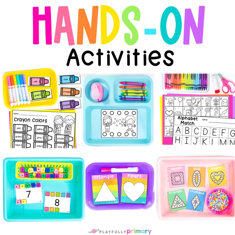 Preschool Bundle Task Box - Etsy