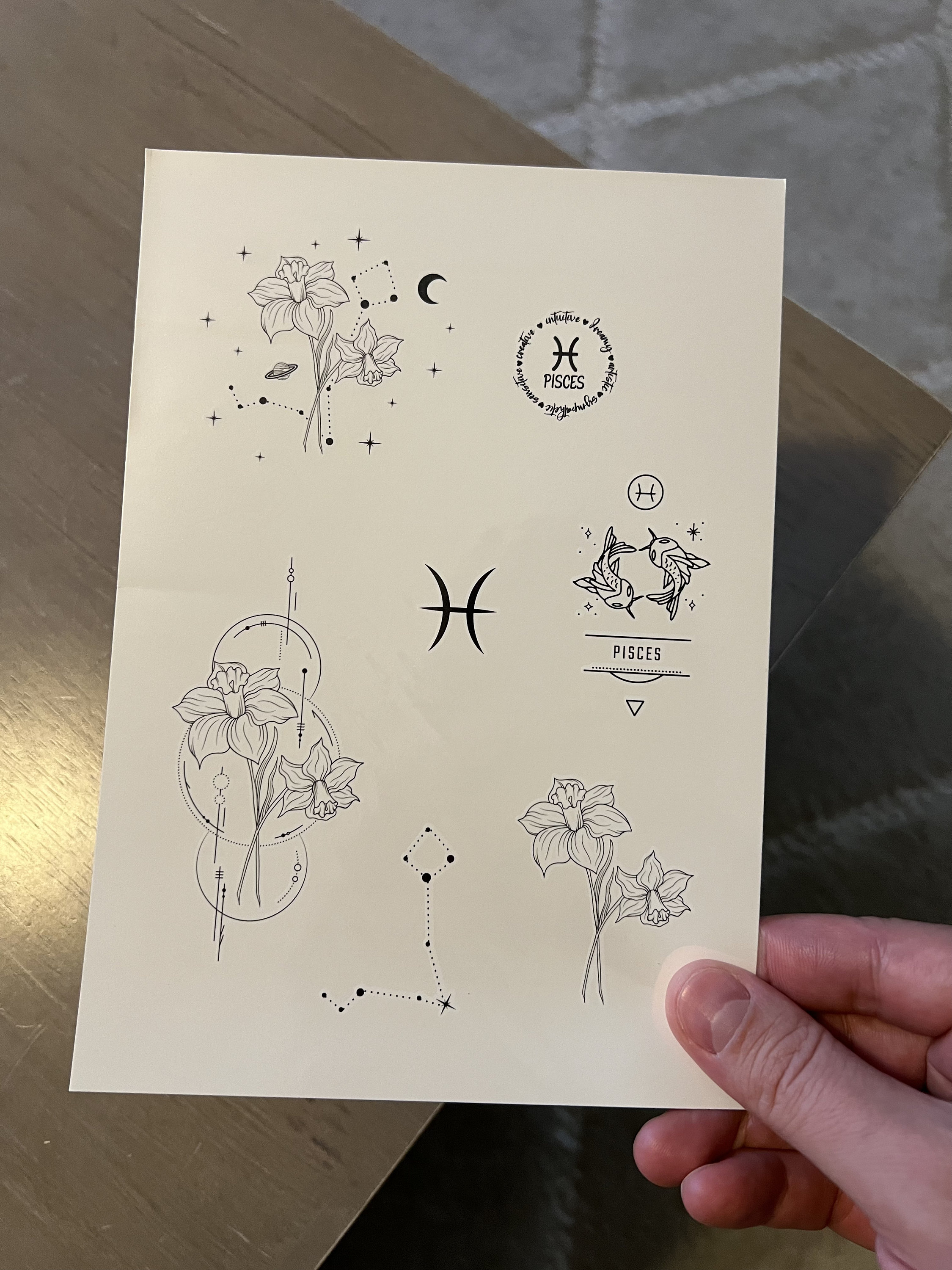 Pisces Symbol Tattoo Tumblr