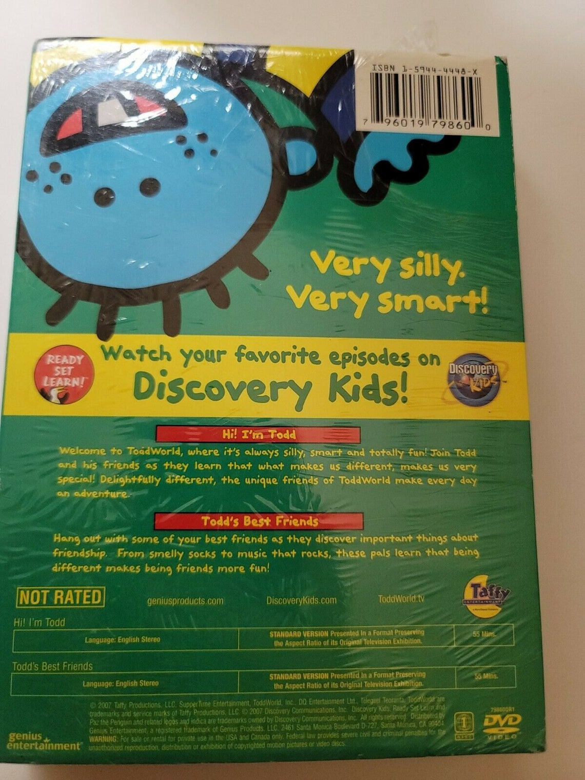 Toddworld 2 DVD box set NEW SEALED Hi I'm Todd and | Etsy