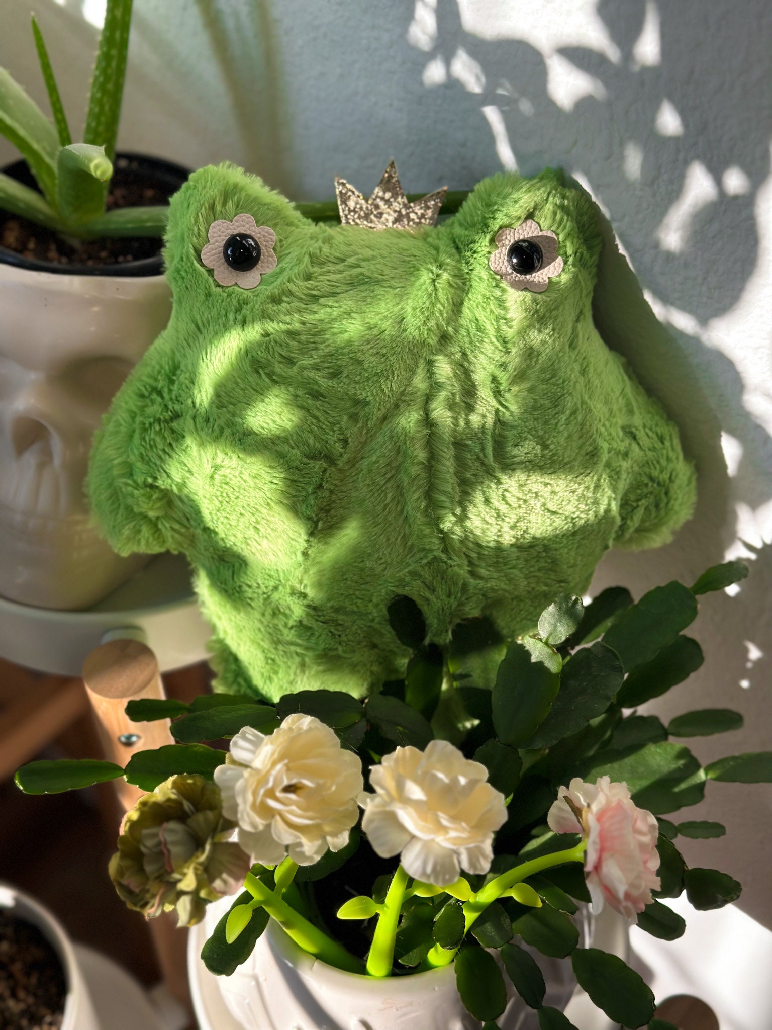 Frog Prince Plushie Stuffed Animal - Etsy