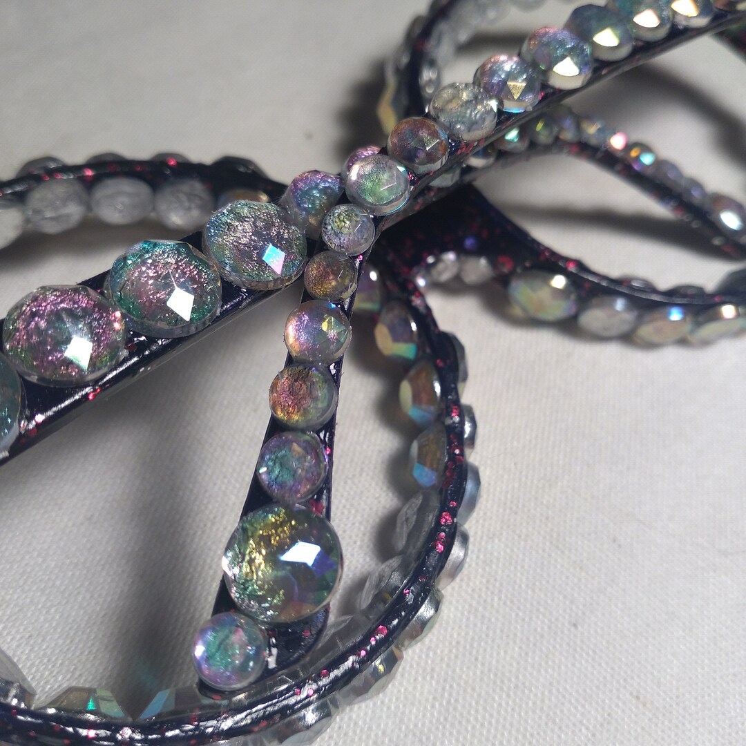 Sparkly Rainbow Round-frame Costume Glasses no Lenses - Etsy