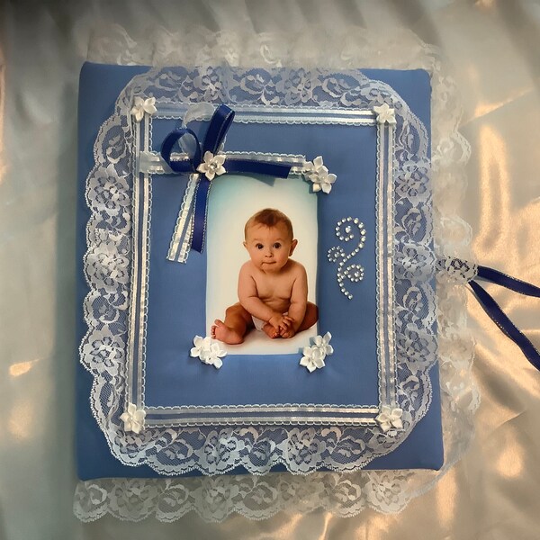 Baby Boy Photo Album - Etsy
