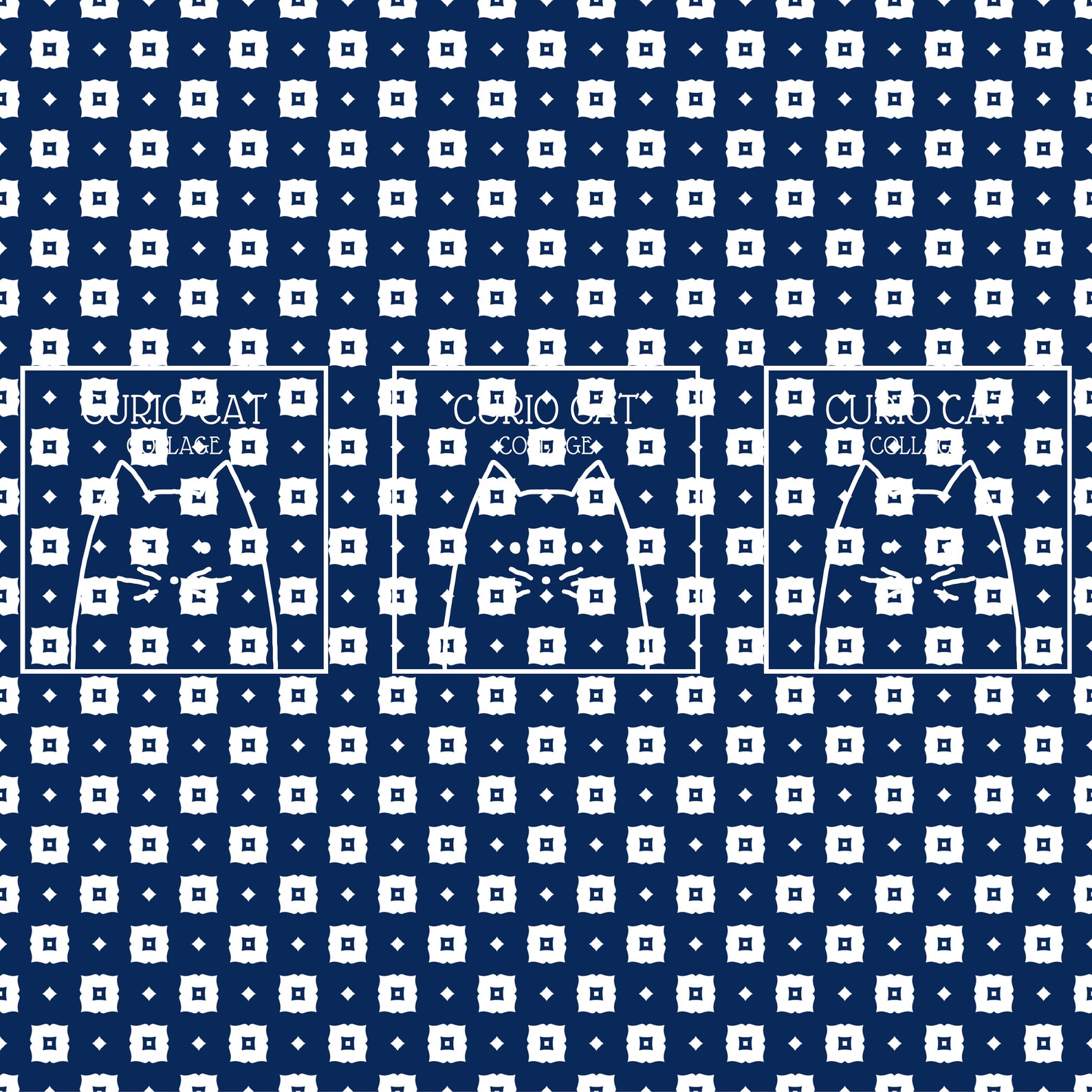 Navy and White Background Set School Colors Team Colors Digital Paper ...