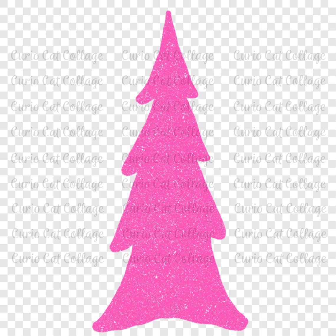 Pink Trees Clip Art Pink Christmas Sublimation Christmas - Etsy UK