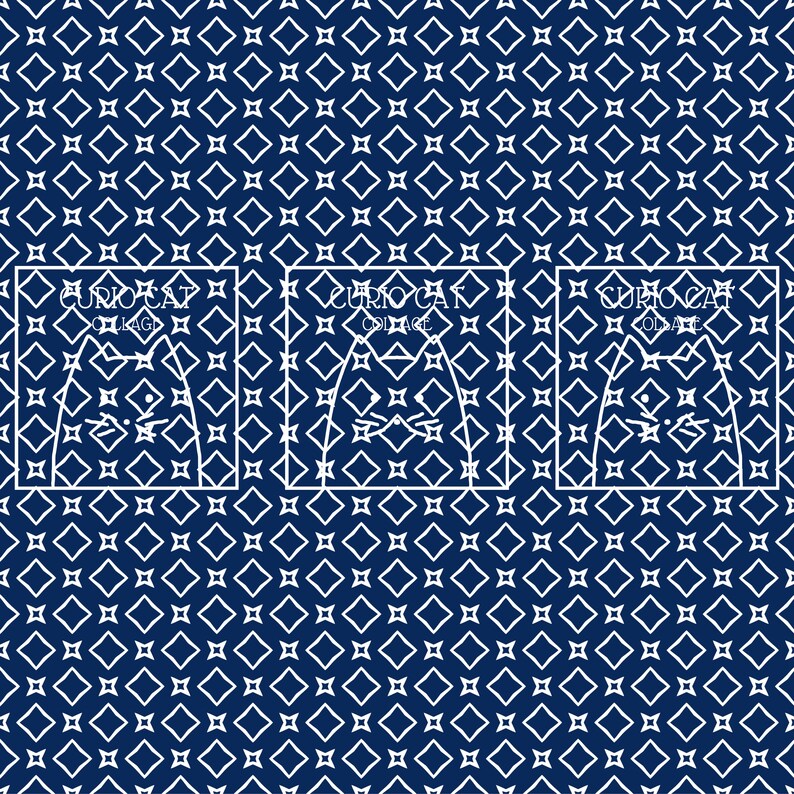 Navy and White Background Set School Colors Team Colors Digital Paper ...