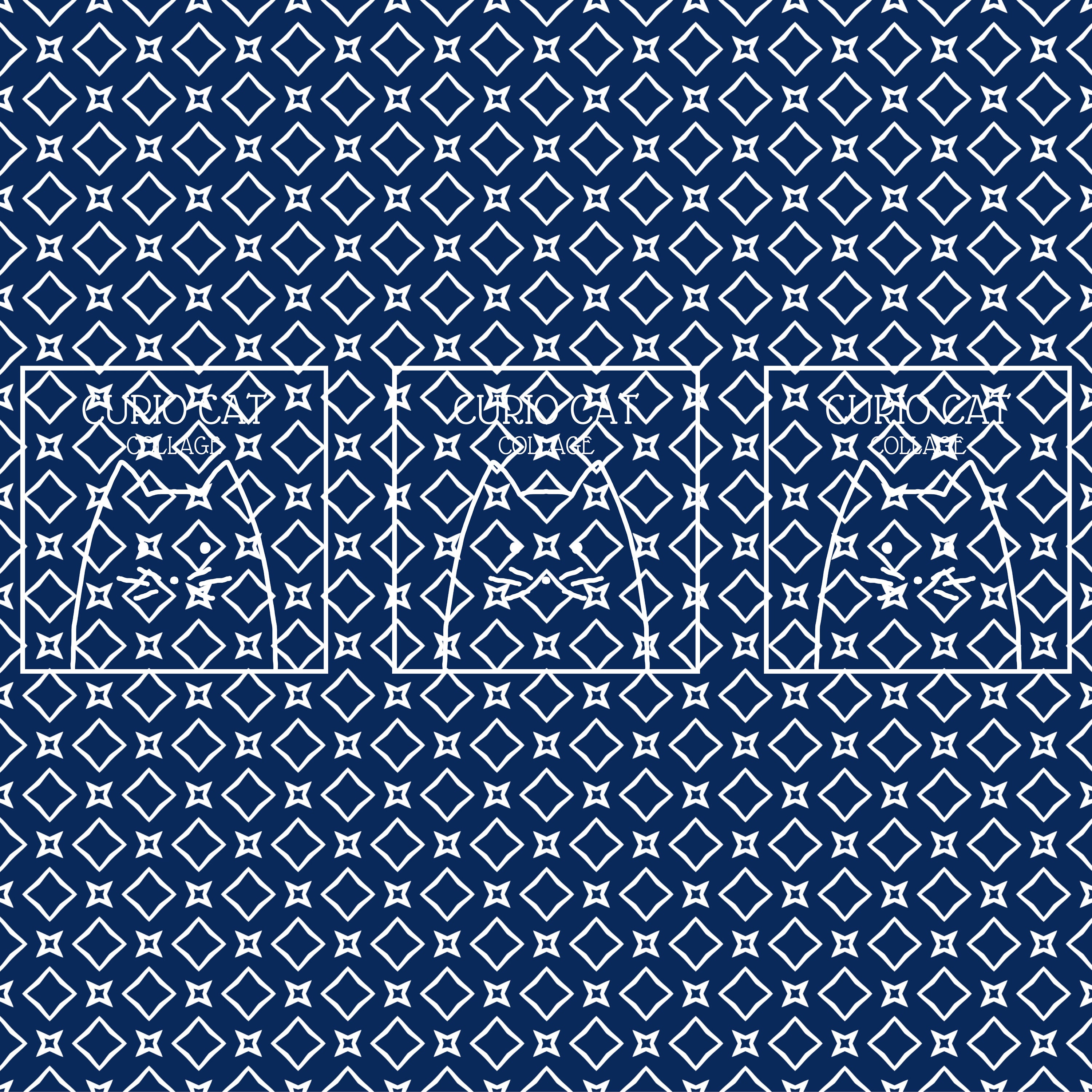 Navy and White Background Set School Colors Team Colors Digital Paper ...