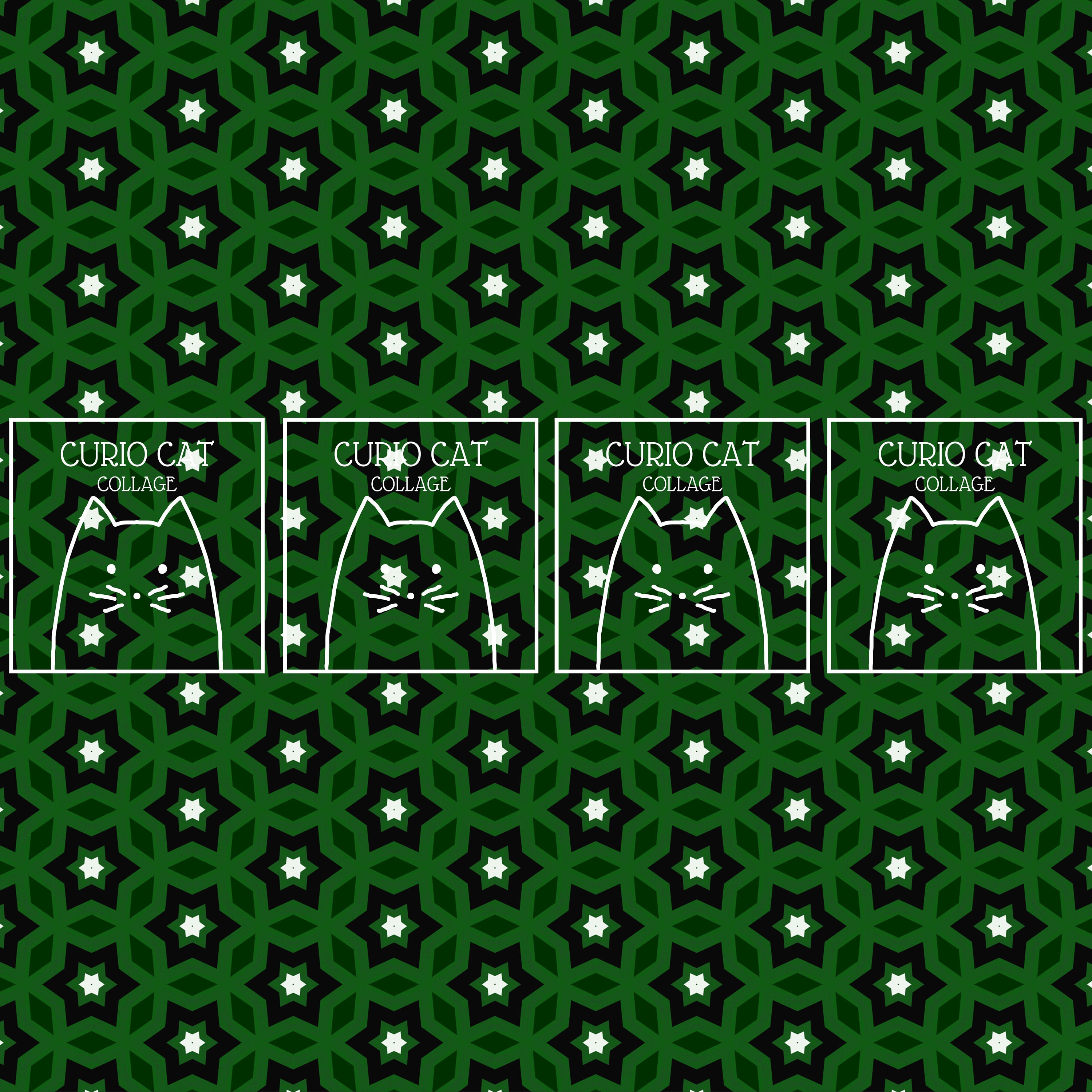 Green and White Background Set School Colors Team Colors Digital Paper ...